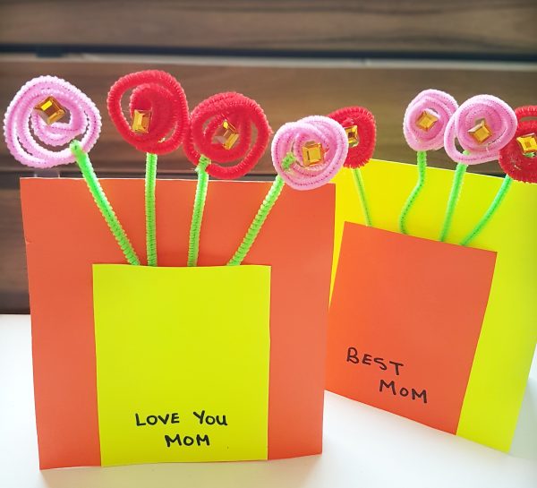 Mother’s Day cards with 3D Flowers