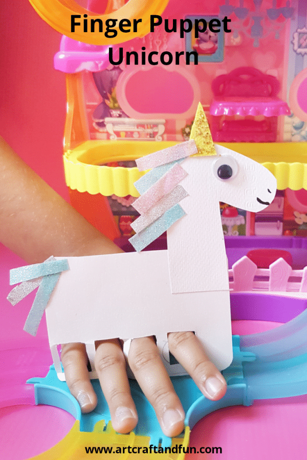Finger Puppet Unicorn Craft