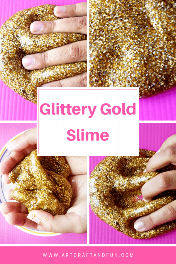 Glittery Gold Slime