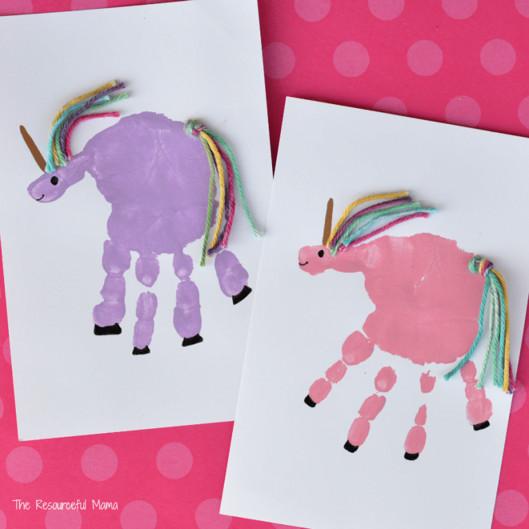 10 Minute Unicorn Crafts For Kids