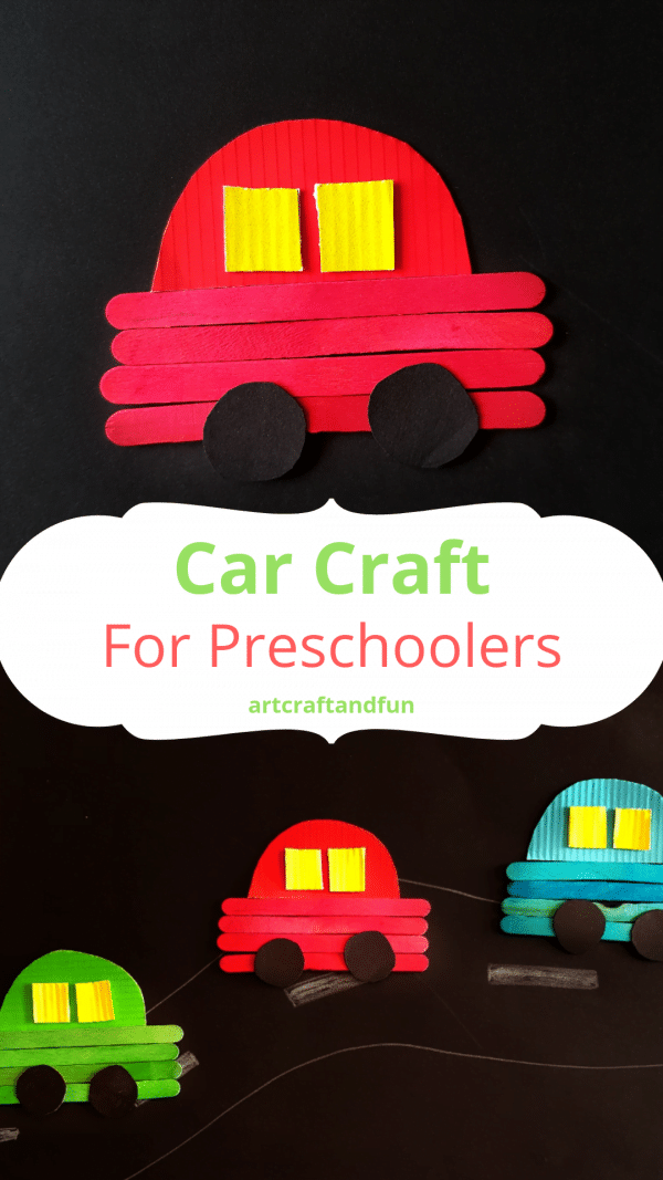 Car Craft For Preschoolers