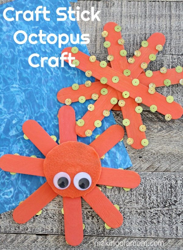 Easy Popsicle Stick Crafts For Preschoolers