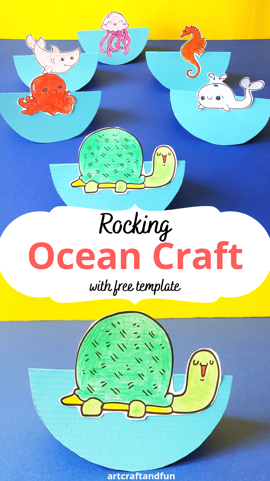 Adorable Ocean Craft For Preschoolers