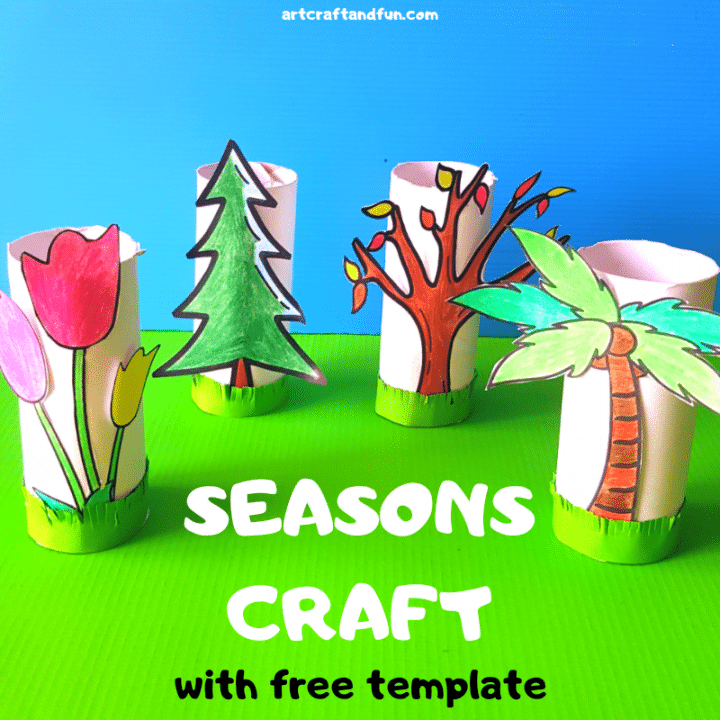 Fun and Easy Seasons Craft For Kids