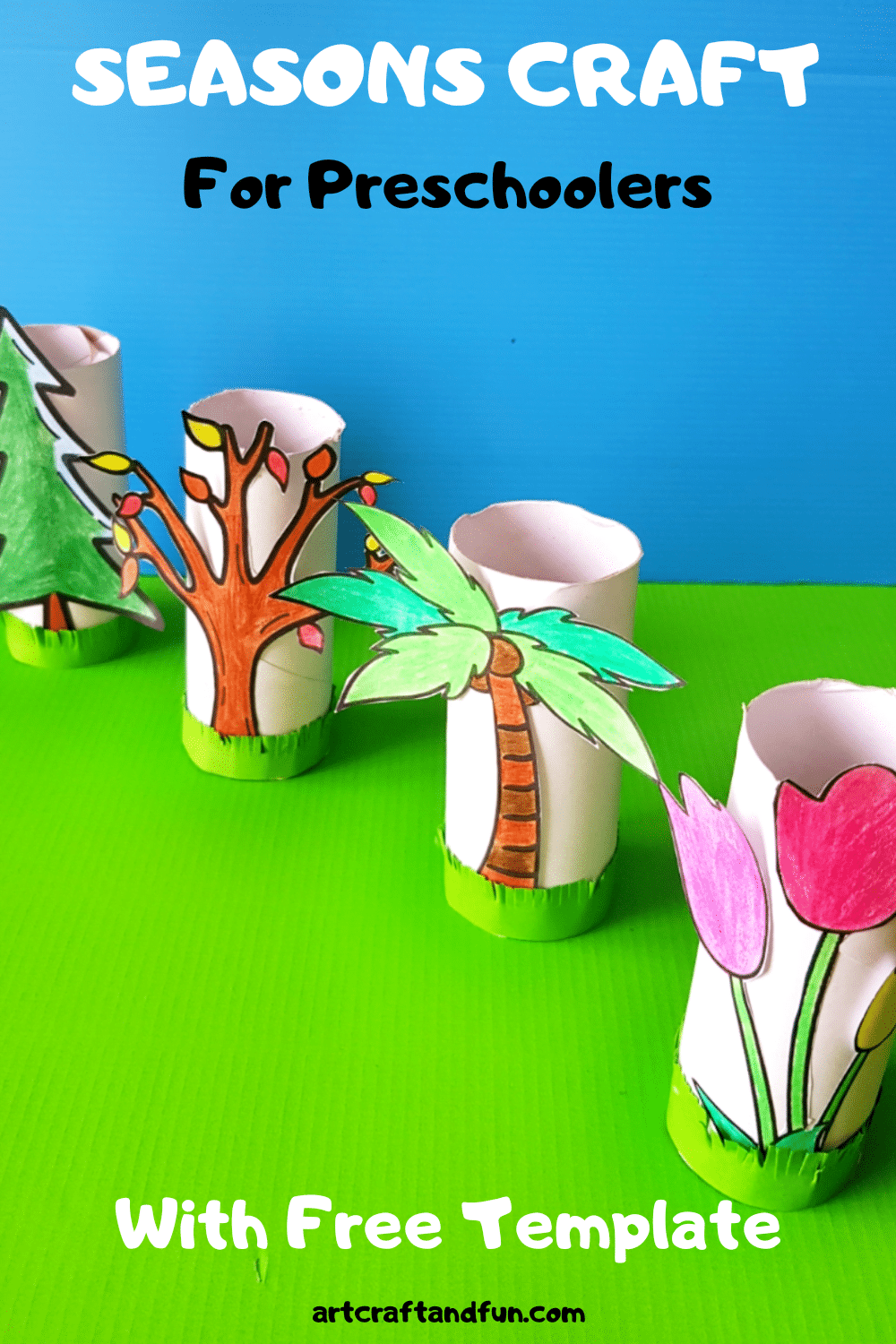 Fun and Easy Seasons Craft For Kids