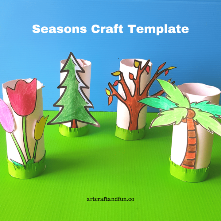 Fun and Easy Seasons Craft For Kids