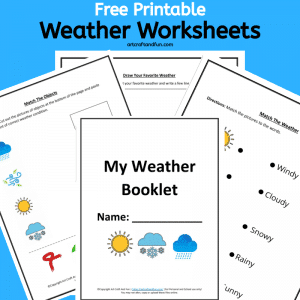 Free Printable Weather Worksheets For Kids