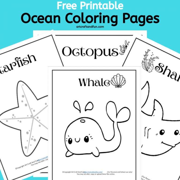 Free Printable Sea Animal Puzzles For Kids