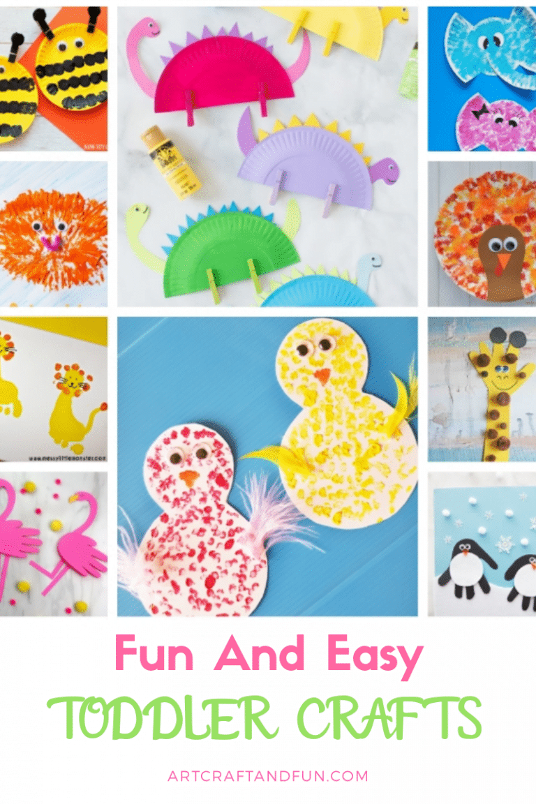 Easy and Fun Toddler Crafts