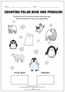 Free Printable Winter Worksheets For Kids