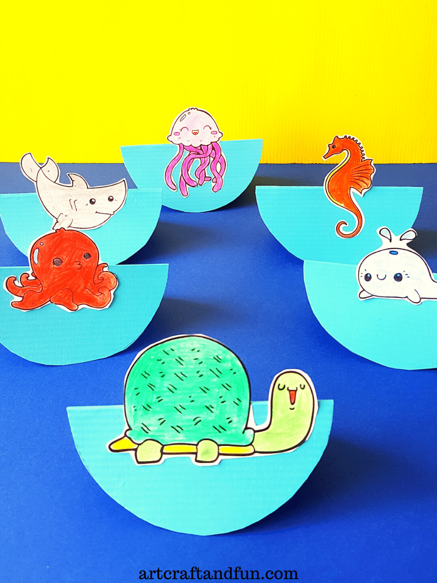 Easy Ocean Crafts For Kids