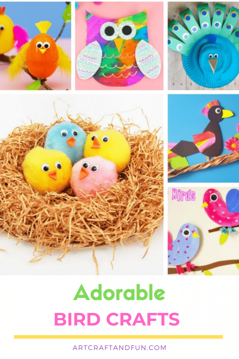 Easy Bird Crafts For Kids Of All Ages