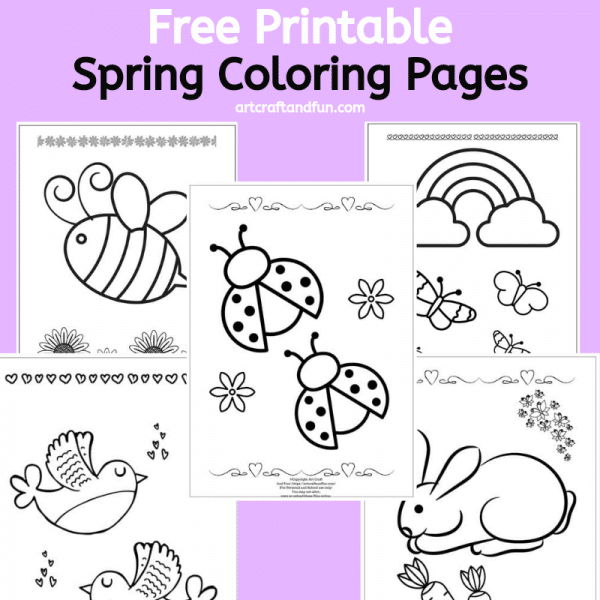 Free Printable Spring Worksheets For Preschoolers
