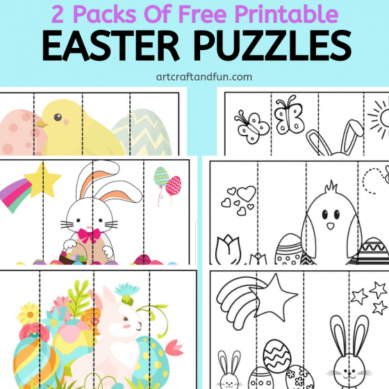 Printable Easter Puzzles | Free Printables | Art Craft And Fun