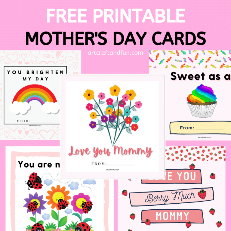 Free Printable Mother’s Day Cards For Kids