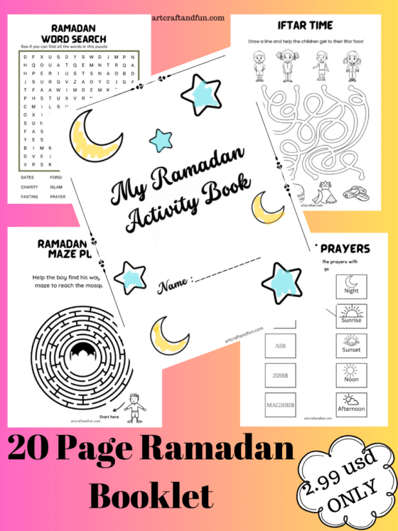 3 Fun Printable Ramadan Activity Booklets