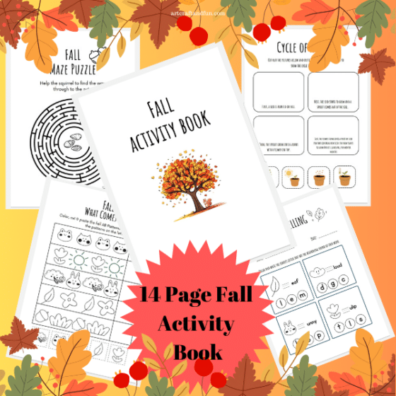 New Fall Activity Book for Kids